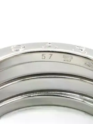 BVLGARI 18k White Gold B.zero1 Ring