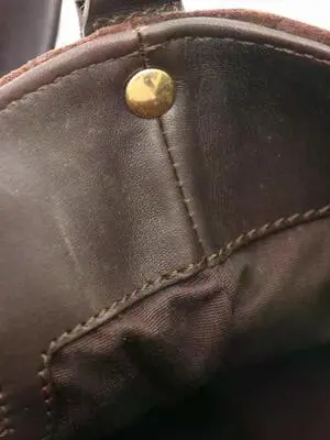 Celine 2000s C Blazon Leather Shoulder Bag