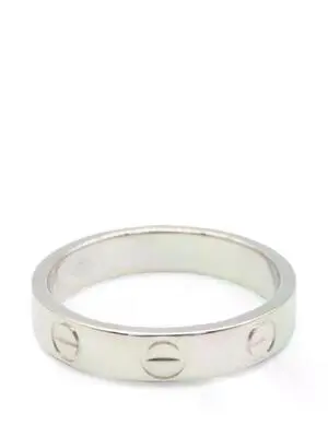 Cartier 18k White Gold Love Ring