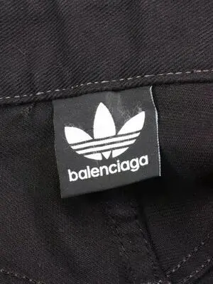 Balenciaga X Adidas Buggy Side-stripe Jeans