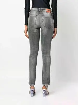 DIESEL® Skinny Jeans With Logo Patch