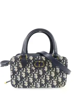 Dior 30 Montaigne Oblique Mini Bag - Blue