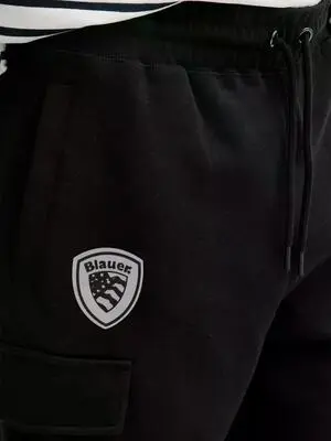 BLAUER. Logo-patch Drawstring Track Pants