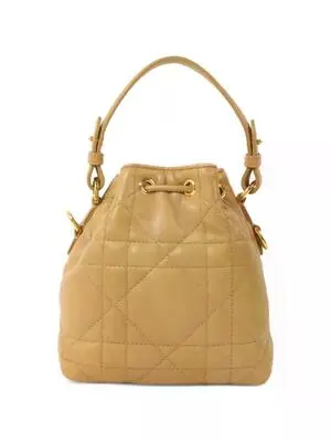 Dior Nano Caro Bucket Bag - Neutrals