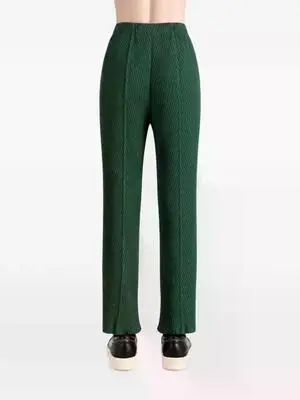 Issey Miyake Pleated Straight-leg Trousers
