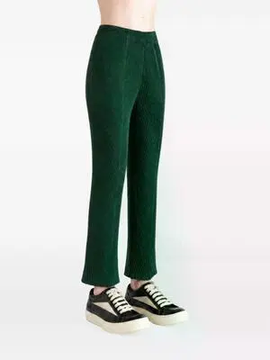 Issey Miyake Pleated Straight-leg Trousers