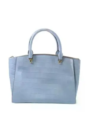 Michael Kors Leather Tote Bag With Croc-effect Texture