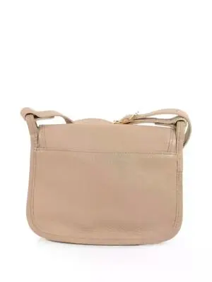 Longchamp Grained Leather Shoulder Bag