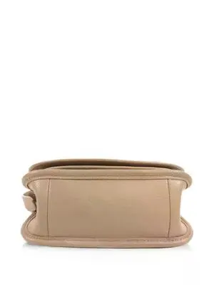 Longchamp Grained Leather Shoulder Bag