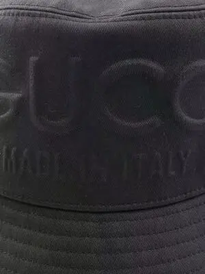 Gucci Embossed Logo Bucket Hat