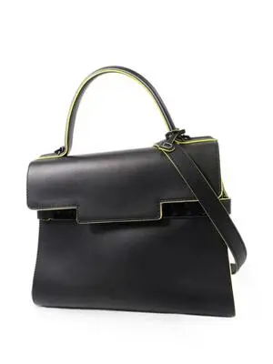 Delvaux Tempete Mm Tote Bag - Black