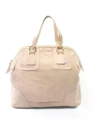 Miu Miu 2000s Boston Bag - Neutrals