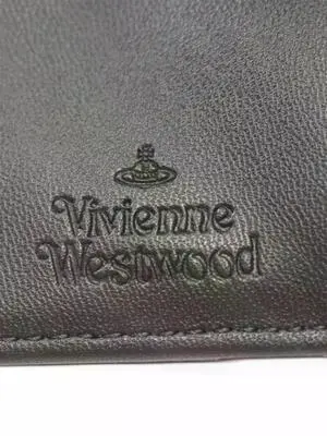 VIVIENNE WESTWOOD 2020s Small Frame Orb-plaque Tri-fold Wallet