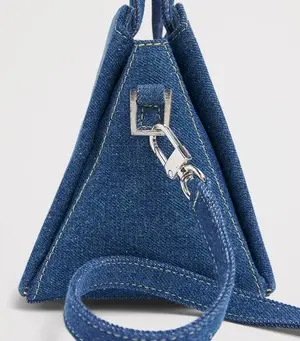 TALEL PARIS Medium Denim V2 Tote Bag
