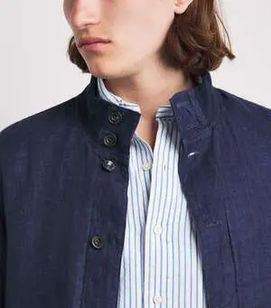 Polo Ralph Lauren Linen Herringbone Harrington Jacket