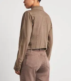 Paige Cropped Pacey Denim Jacket