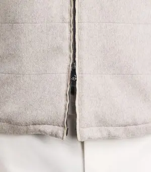 Corneliani Virgin Wool Padded Gilet