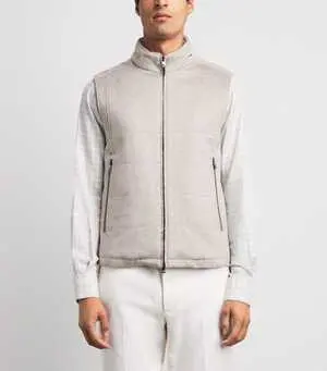 Corneliani Virgin Wool Padded Gilet