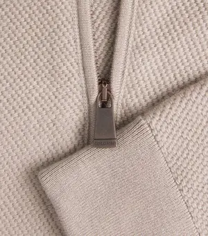 Colombo Cashmere And Kid Wool Zip-up Cardigan