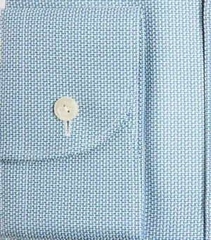 Eton Cotton Patterned Contemporary Fit Shirt