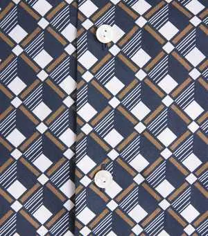 Eton Geometric Print Shirt
