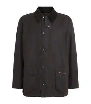 Barbour Waxed Ashby Jacket - Brown