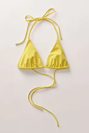 RASHI WORLD Reversible Triangle Bikini Top