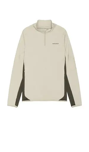 MANORS 1/4 Zip Tech Mid Layer - Grey