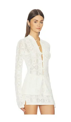 STONE COLD FOX X Revolve Adari Pointelle Cardigan