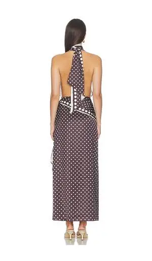 STONE COLD FOX X Revolve Porsha Midi Dress