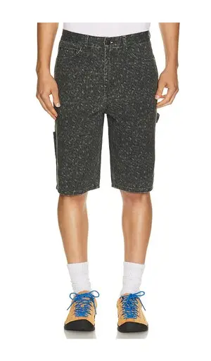 THISISNEVERTHAT Relaxed Painter Short In . Also - Black