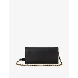 Mulberry Lily Small Leather Chain Wallet - Black