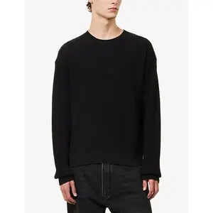 Studio Nicholson Crew-neck Rib-knit Cotton Jumpers