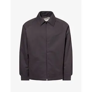 THE ROW Collared Cotton And Cashmere-blend Jacket