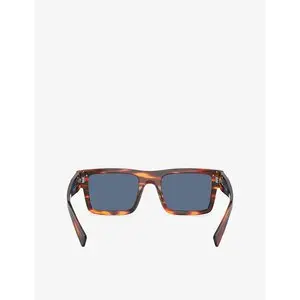 Prada Pr 19ws Rectangle-frame Acetate Sunglasses
