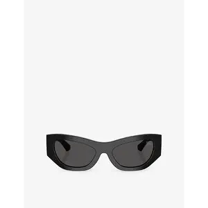 Burberry Cat Eye Acetate Sunglasses - Black