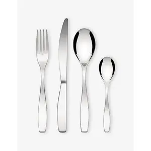 ALESSI Duna Stainless-steel 24-piece Cutlery Set - Silver