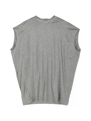 LESS Sculptural Crew-neck Vest - Grey