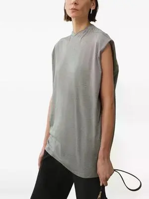 LESS Sculptural Crew-neck Vest