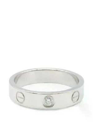 Cartier 2010s Mini Love Diamond Ring