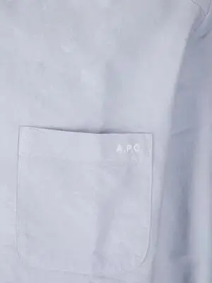 A.p.c. Mateo Logo-embroidered Shirt