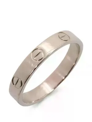 Cartier 18k White Gold Love Ring