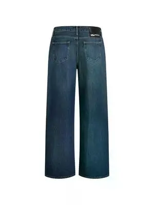 Karl Lagerfeld Low-rise Wide-leg Jeans