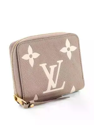 LOUIS VUITTON Zippy Coin Purse Bicolor Monogram Empreinte Giant Pouch