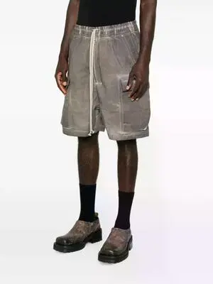 Rick Owens Cotton Cargo Shorts
