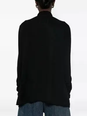 UMA WANG Asymmetric Draped Cardigan