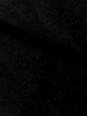 UMA WANG Triangle-shaped Scarf - Black
