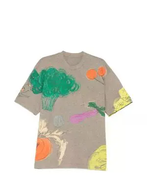 JNBY Graphic Print Tee - Grey