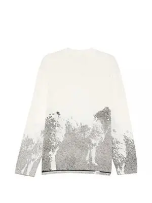 CROQUIS Goat-print Long-sleeve T-shirt