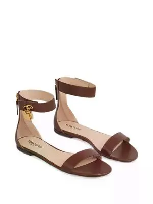 TOM FORD Padlock Ankle-strap Sandals